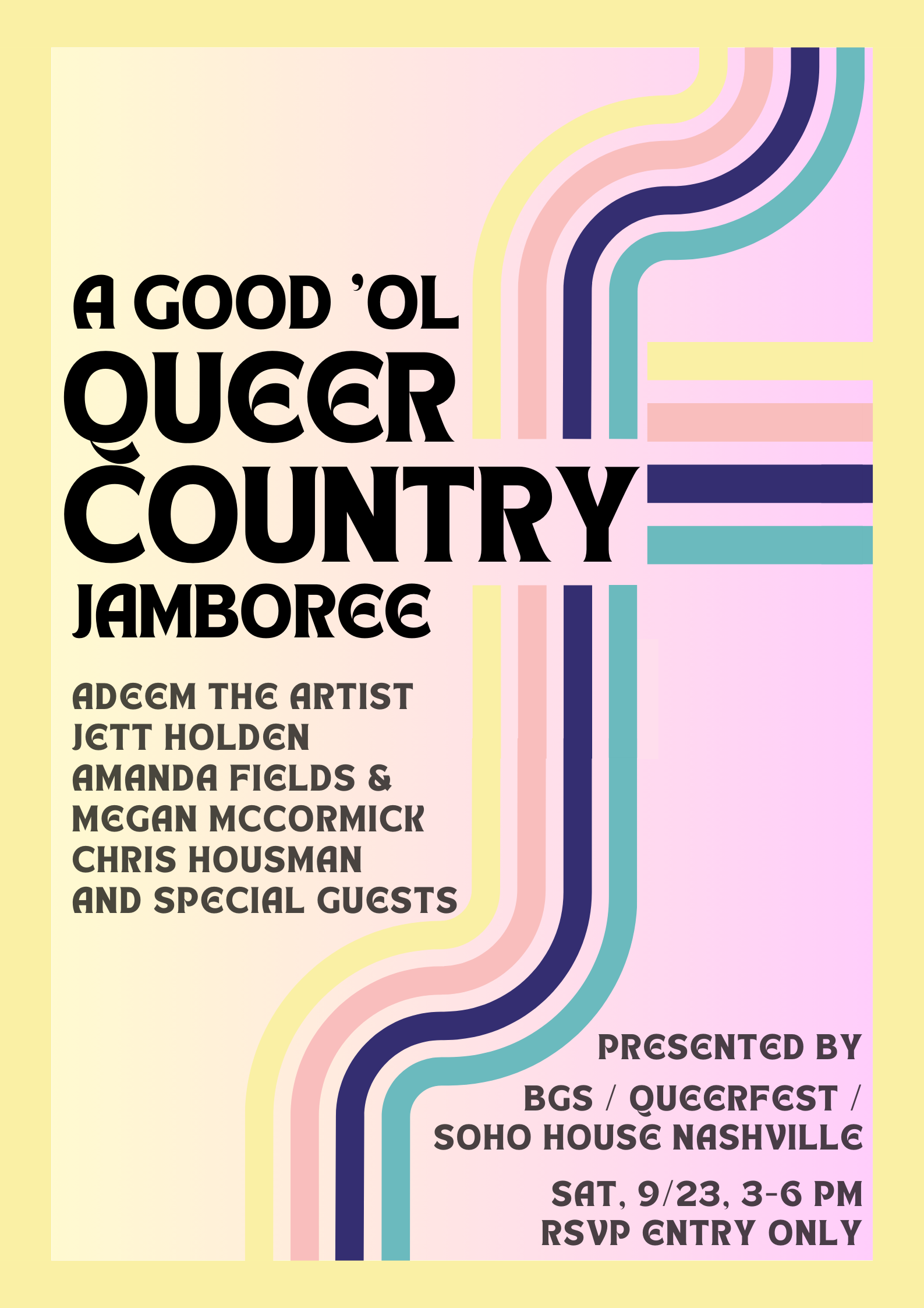 BGS, Queerfest Announce AmericanaFest Event at Soho House Nashville ...